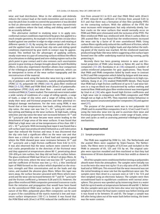 D.H. Gordon and S.N. Kukureka, Wear, 267, (2009) 669 - 678. | PDF