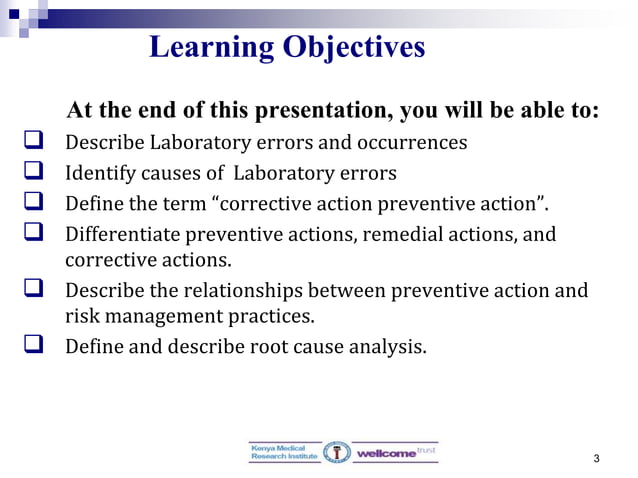 Laboratory errors and caba the meaning and common | PPT