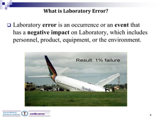 Laboratory errors and caba the meaning and common | PPT