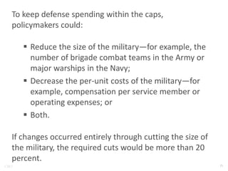 CBO’s Updated Budget Outlook | PPT