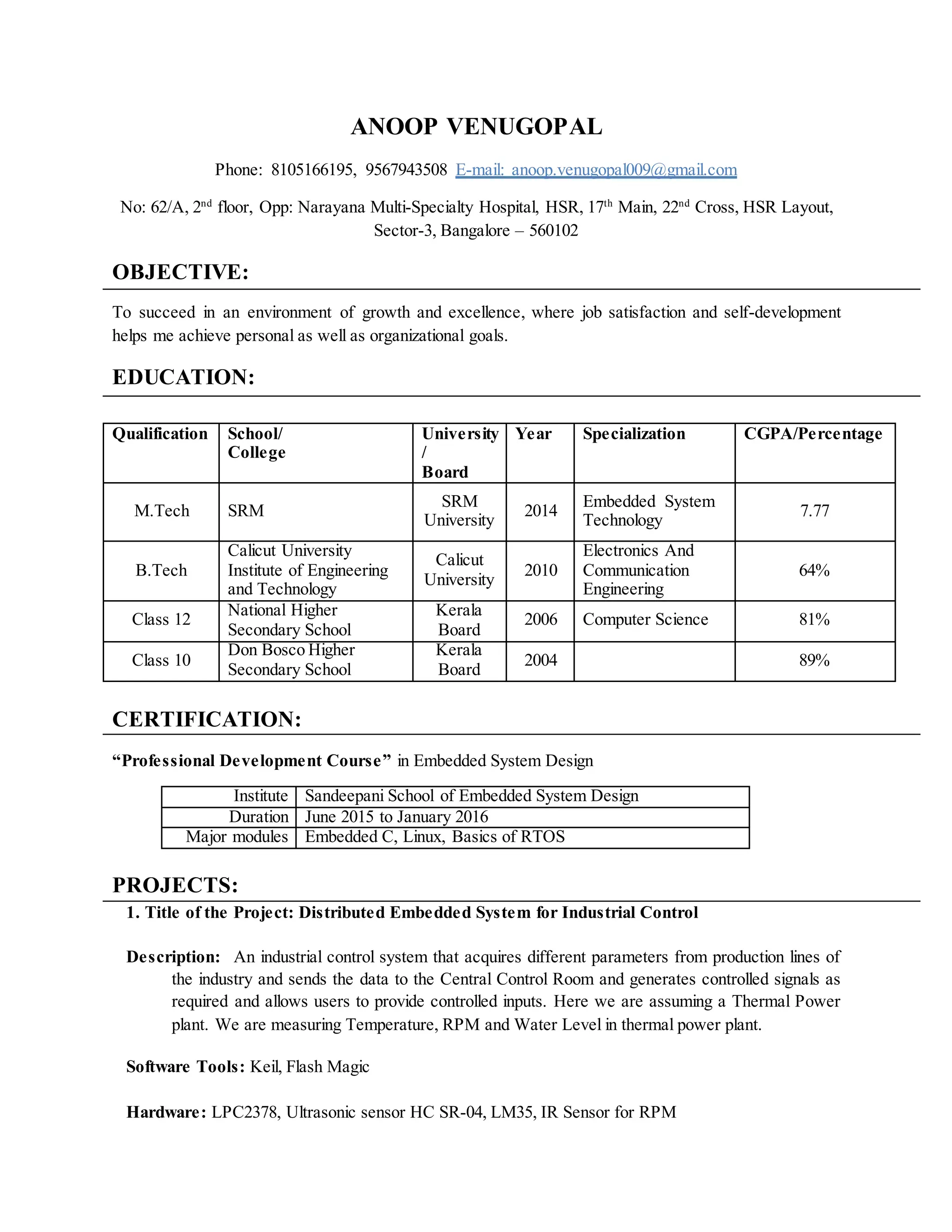 Anoop Venugopal 1 PDF Anoop Venugopal 1 PDF