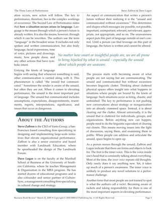 Three Laws of Performance4 | PDF