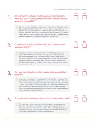 Synthetic ID Fraud DetectionFINAL | PDF