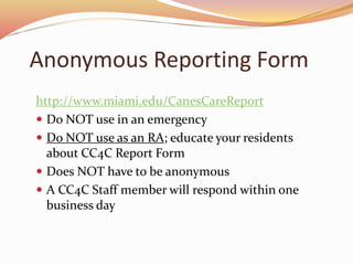 CC4C Training Presentation new | PPTX
