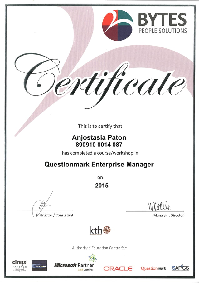 Question Mark Enterprise Manager | PDF