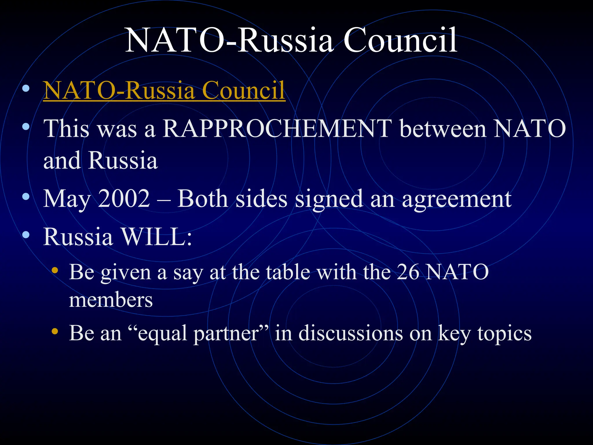 Presentation about nato organisation okay | PPT