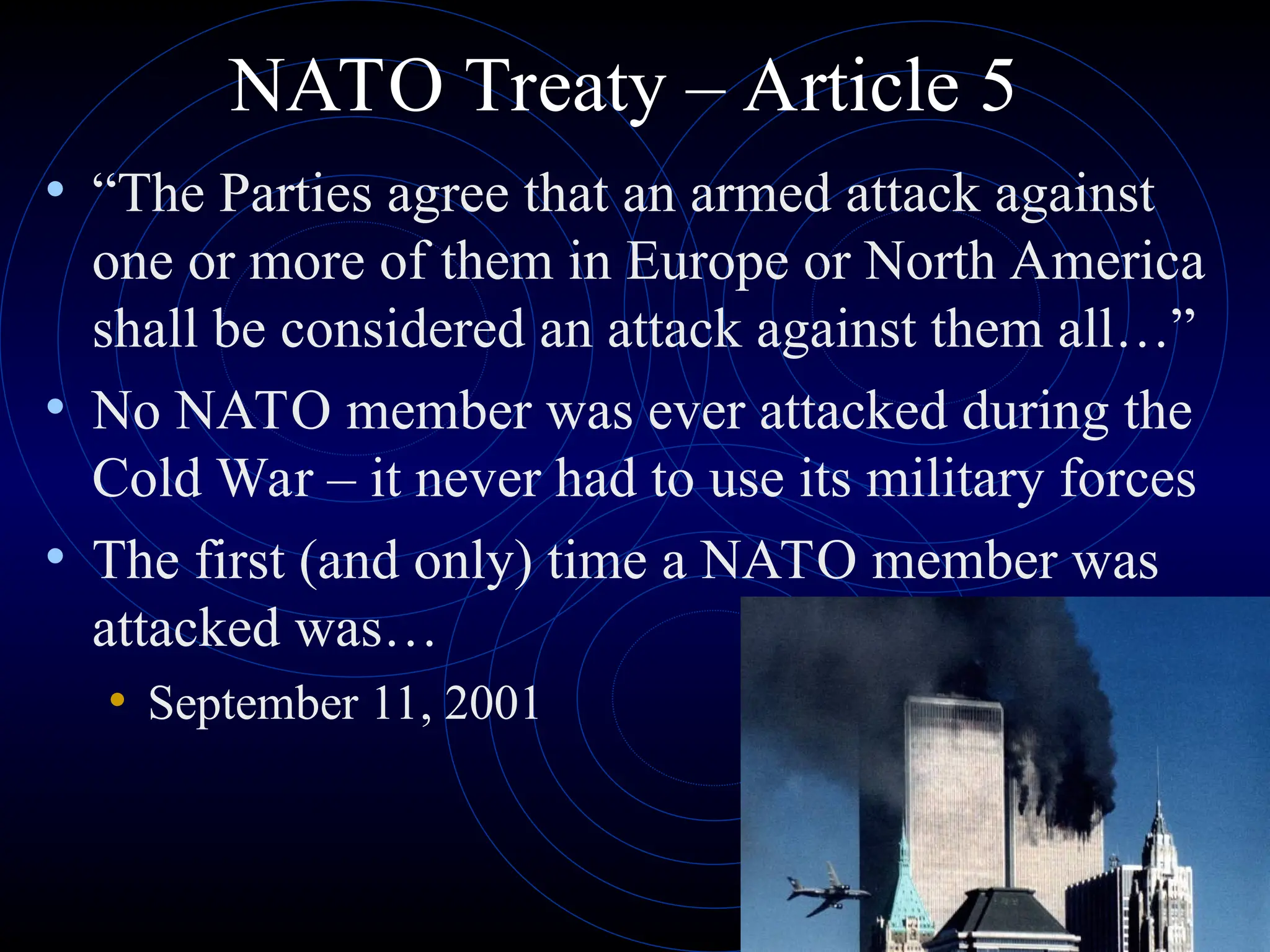 Presentation about nato organisation okay | PPT