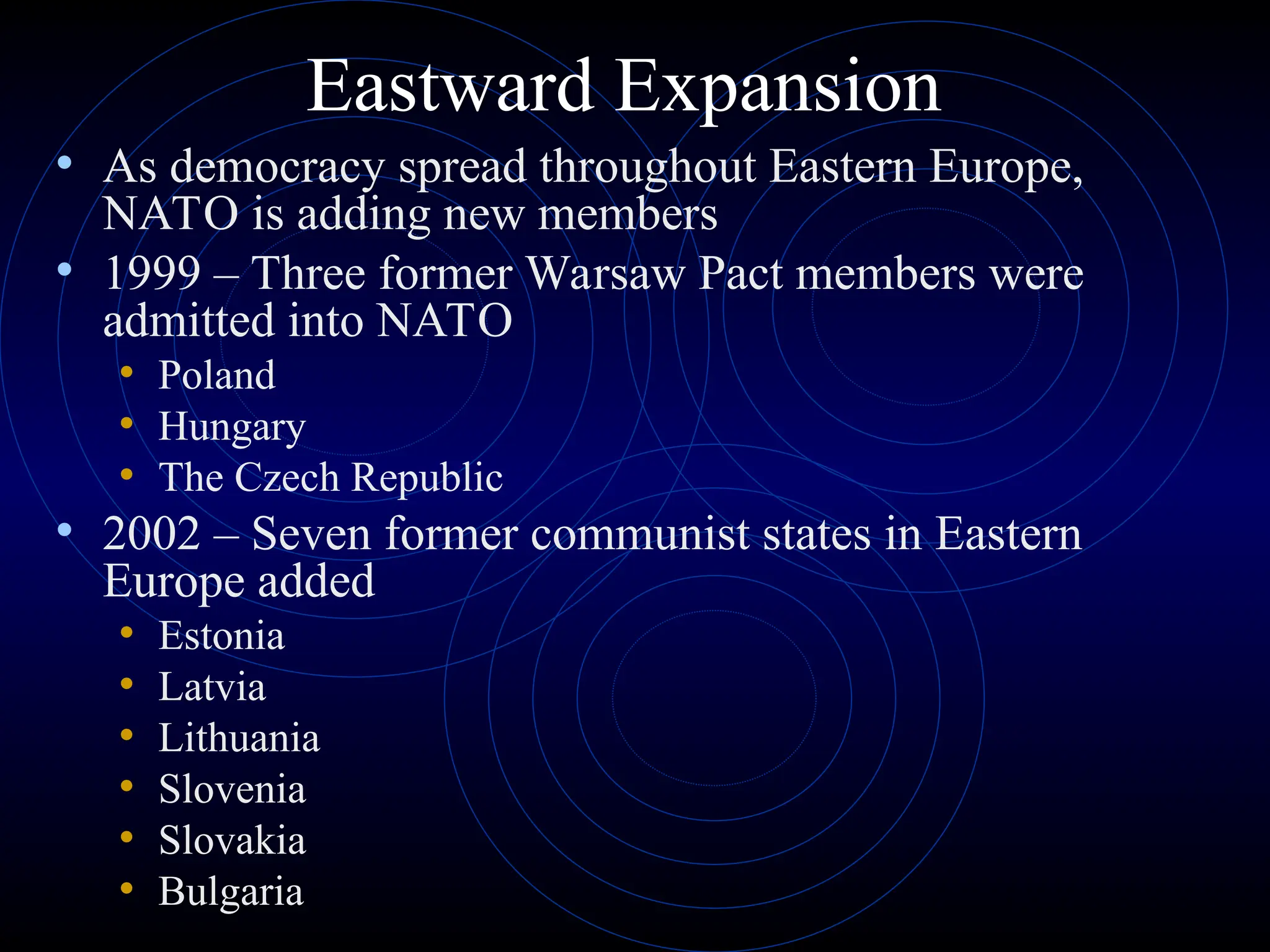 Presentation about nato organisation okay | PPT