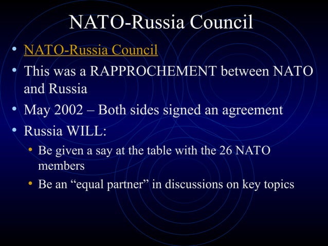 Presentation about nato organisation okay | PPT