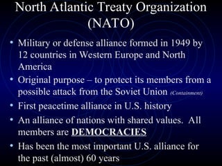 Presentation about nato organisation okay | PPT