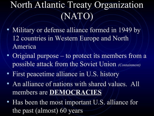 Presentation about nato organisation okay | PPT