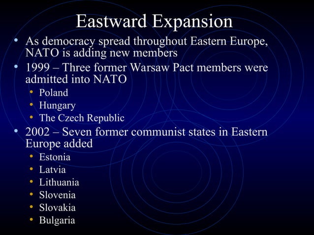 Presentation about nato organisation okay | PPT