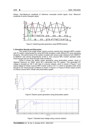 Simulation of Single Phase 3-level Z-source NPC Inverter with PV System | PDF