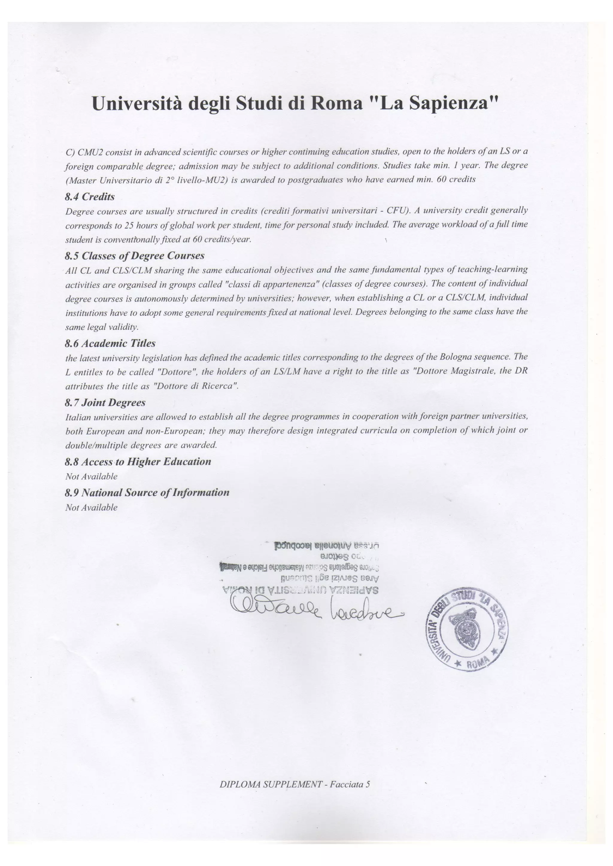 diploma supplement master | PDF