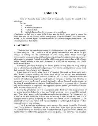 All about Interview | PDF