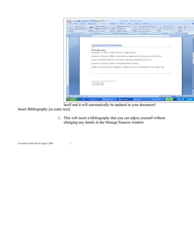 Citing Sources 2009 Pdf