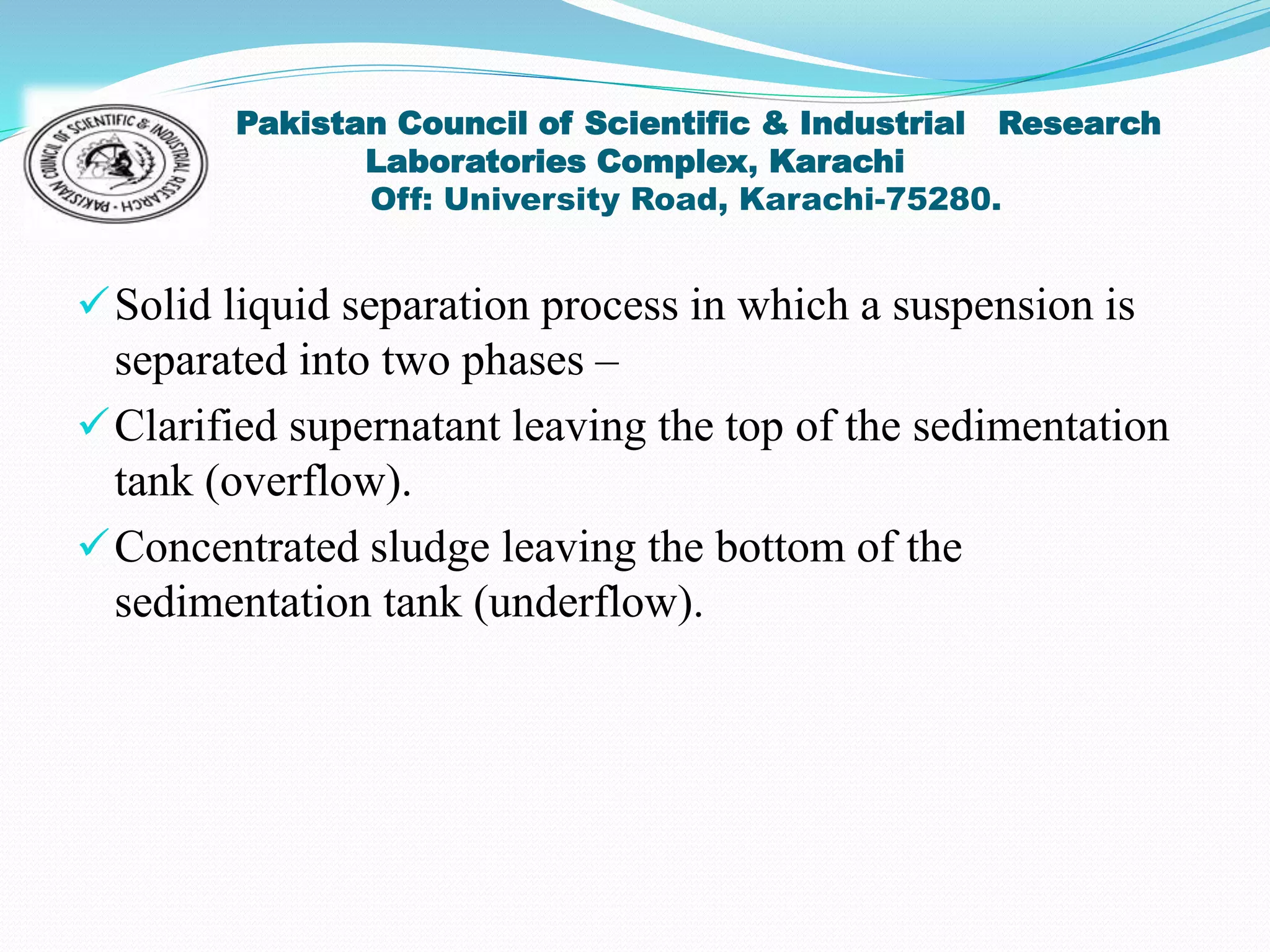 SEDIMENTATION | PPTX | Chemistry | Science