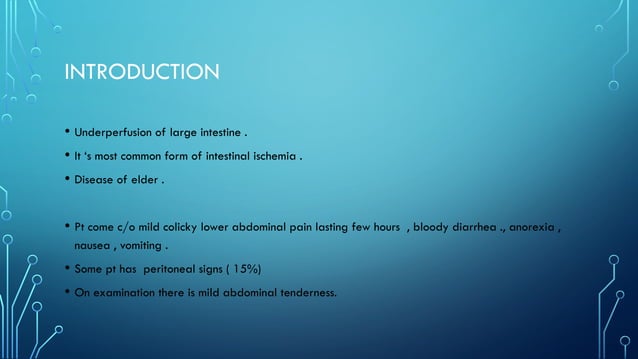 BowelIschemiaPresentationByMaiBashir.pptx