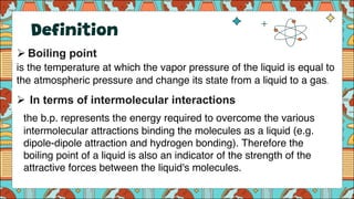 Determination of boiling point | PDF