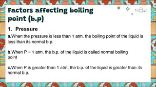 Determination of boiling point | PDF