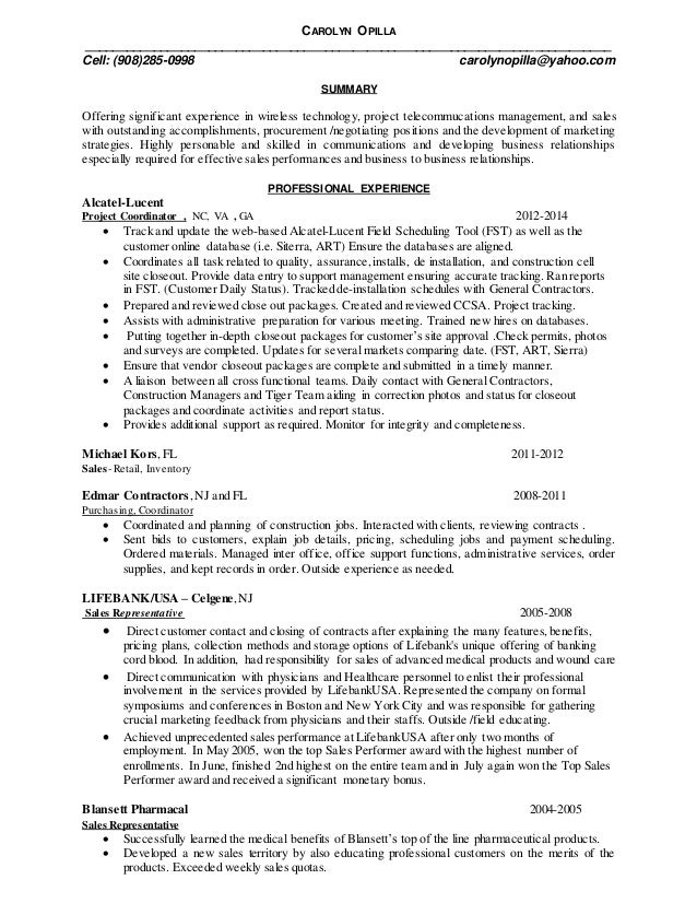 Carolyn 2015 Present Resume