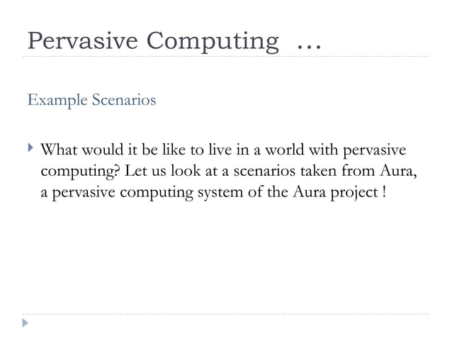 introduction of pervasive computing .ppt