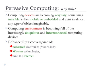 introduction of pervasive computing .ppt