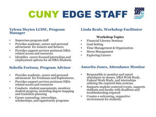 CUNY EDGE Dec 13 | PPTX
