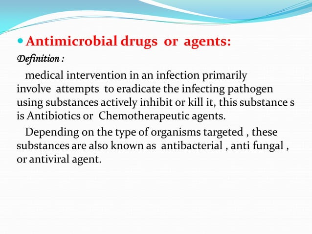 Antimicrobial drug’s types and classification .pdf