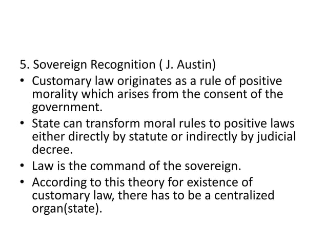 CUSTOMARY LAW ,FOR LAW STUDENTS TEACHING MATELIAL INCLUDED | PPT