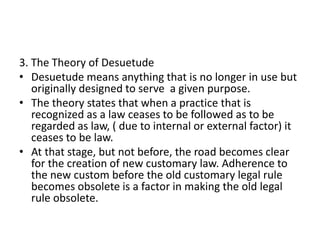 CUSTOMARY LAW ,FOR LAW STUDENTS TEACHING MATELIAL INCLUDED | PPTX