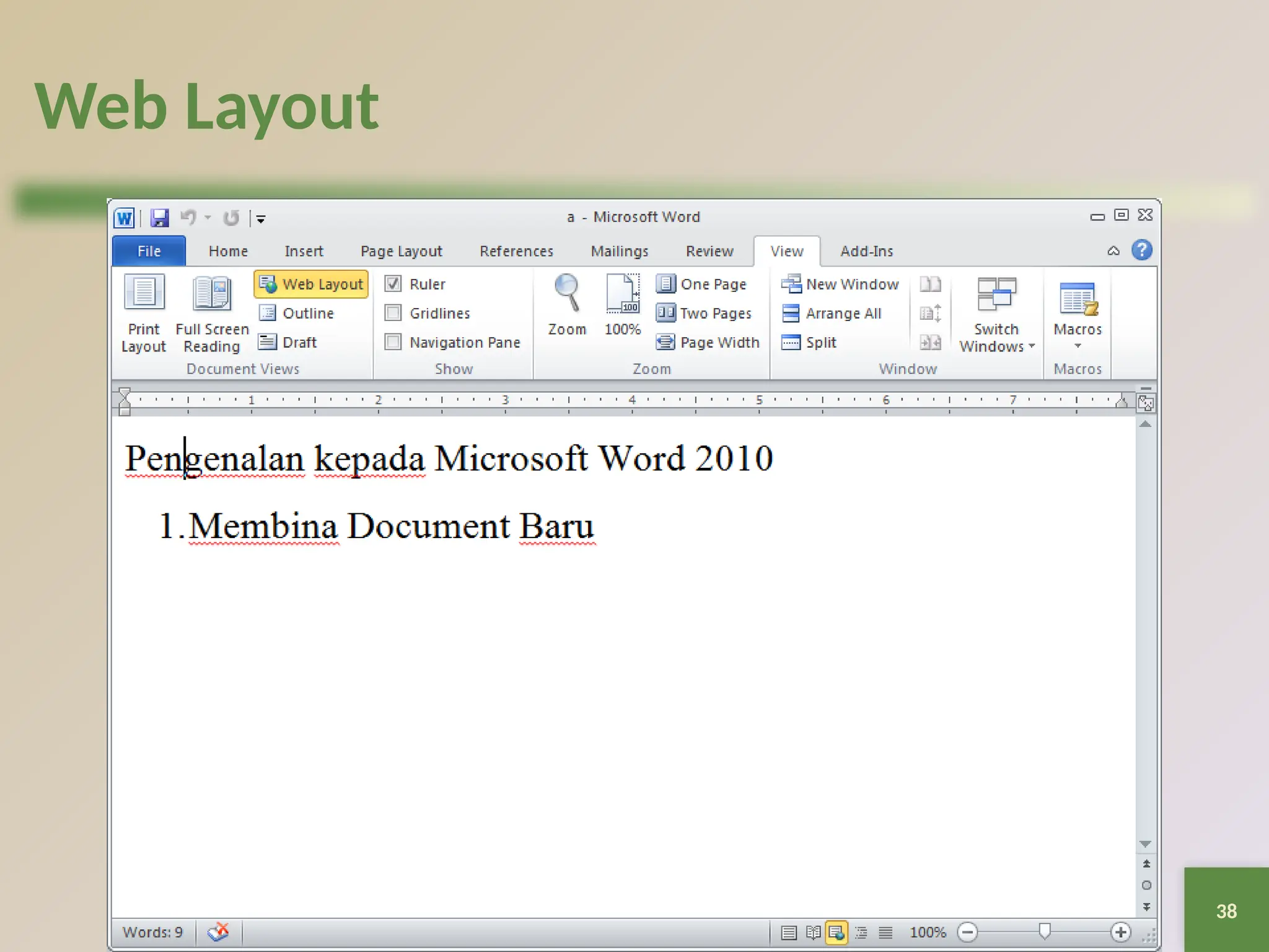 458265190-Topic6-WordProcessing.pptx1234 | PPTX | Desktop Publishing ...