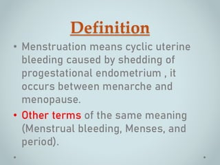 4_5857478915135641976.pdf physiology of menstruation | PDF