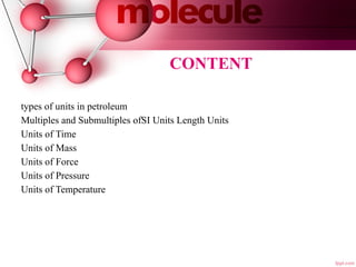 petroleum chemical and physical measurements | PPT