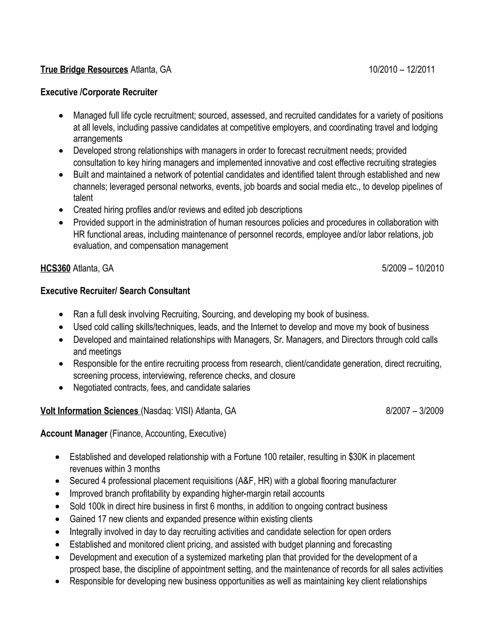 cbennett resume 7-2016 | DOC