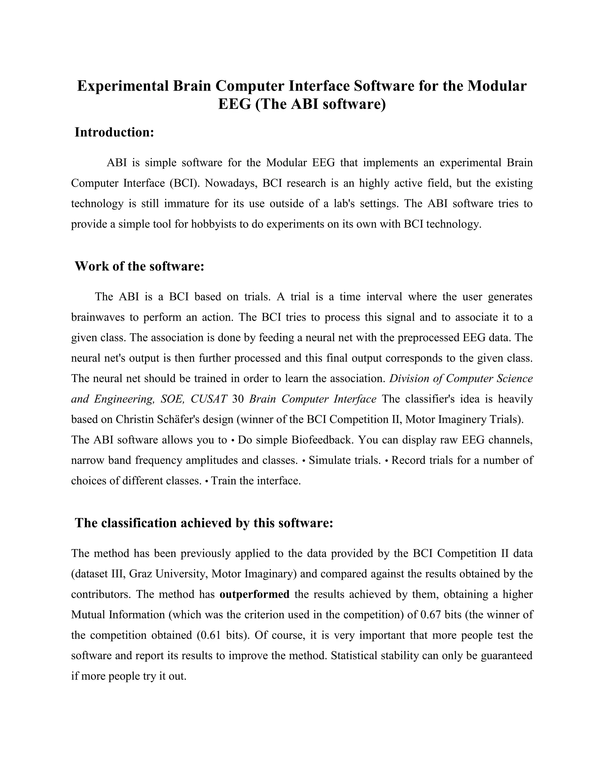 45891026 brain-computer-interface-seminar-report | DOCX