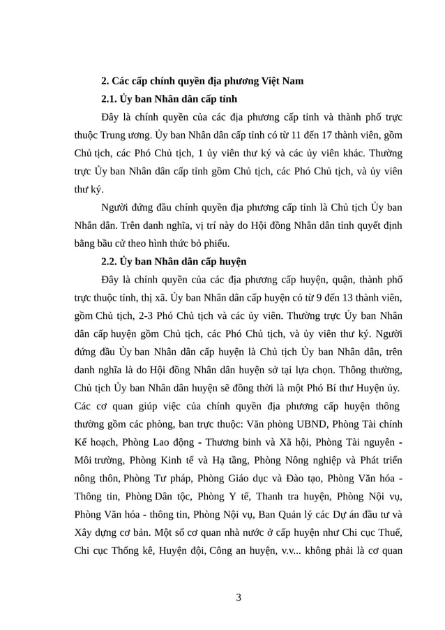 tiểu luận pháp luật về chính quyền địa phương | PDF