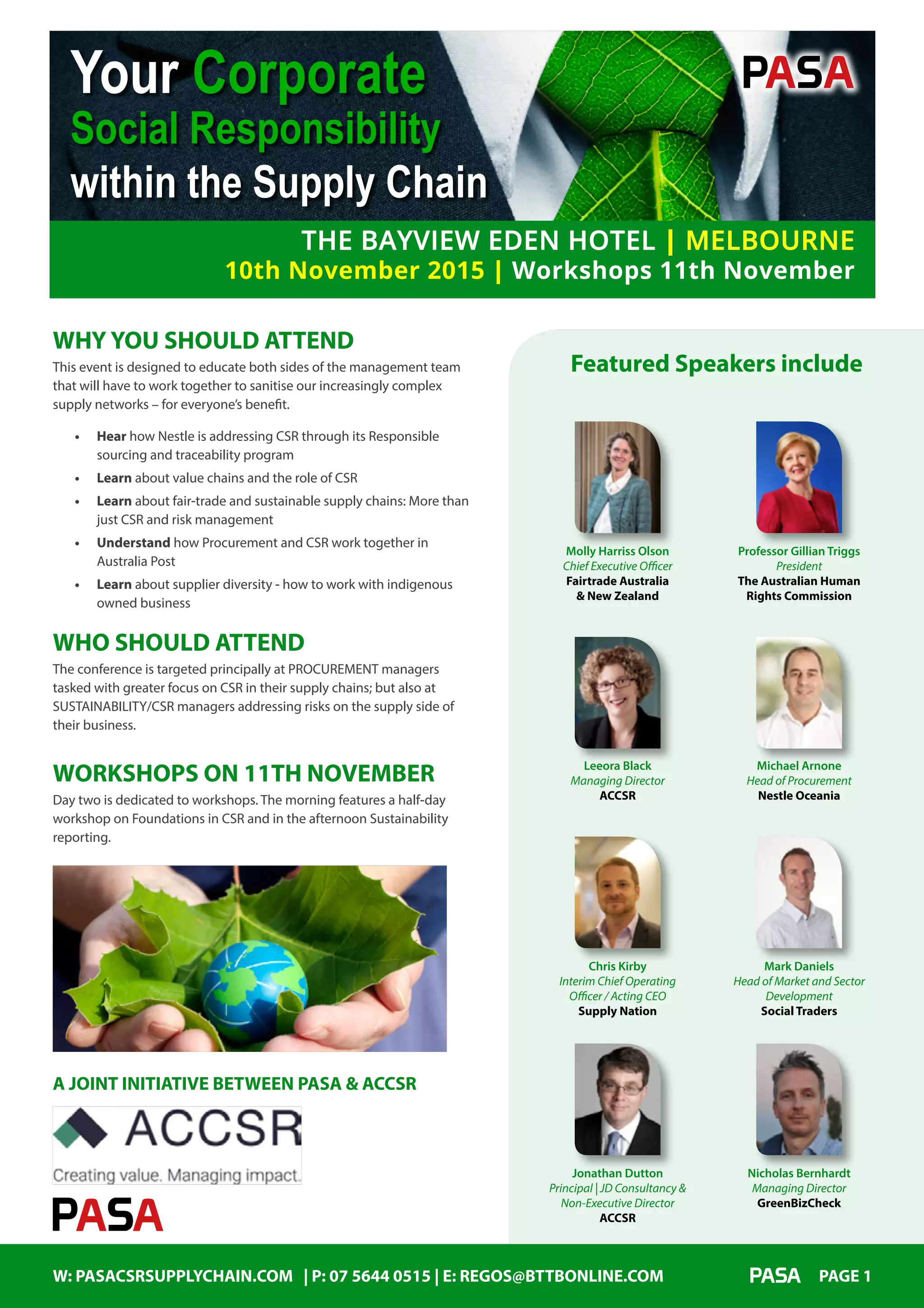Your Corporate Social Responsibility within the Supply Chain V2 | PDF