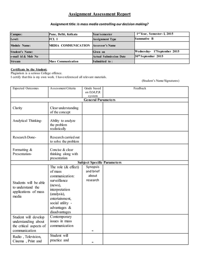 Assignment B- MC ready | PDF