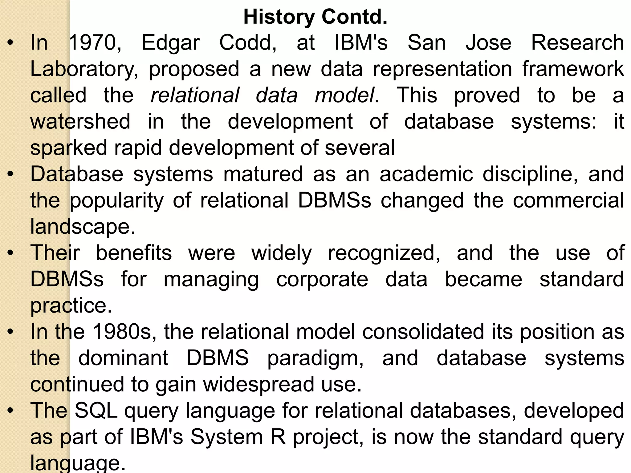 Computer applications.pptx | Databases | Computer Software and Applications