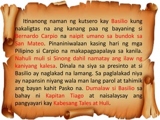 El-Filibusterismo Kabanata 1-39 Buod at Talasalitaan | PDF