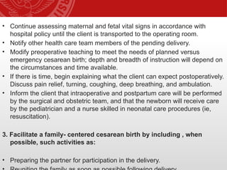 CAESAREAN SECTION POWER POINT PRESENTATION | PPTX