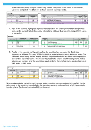 Igcse english exam rules for entry exam | PDF