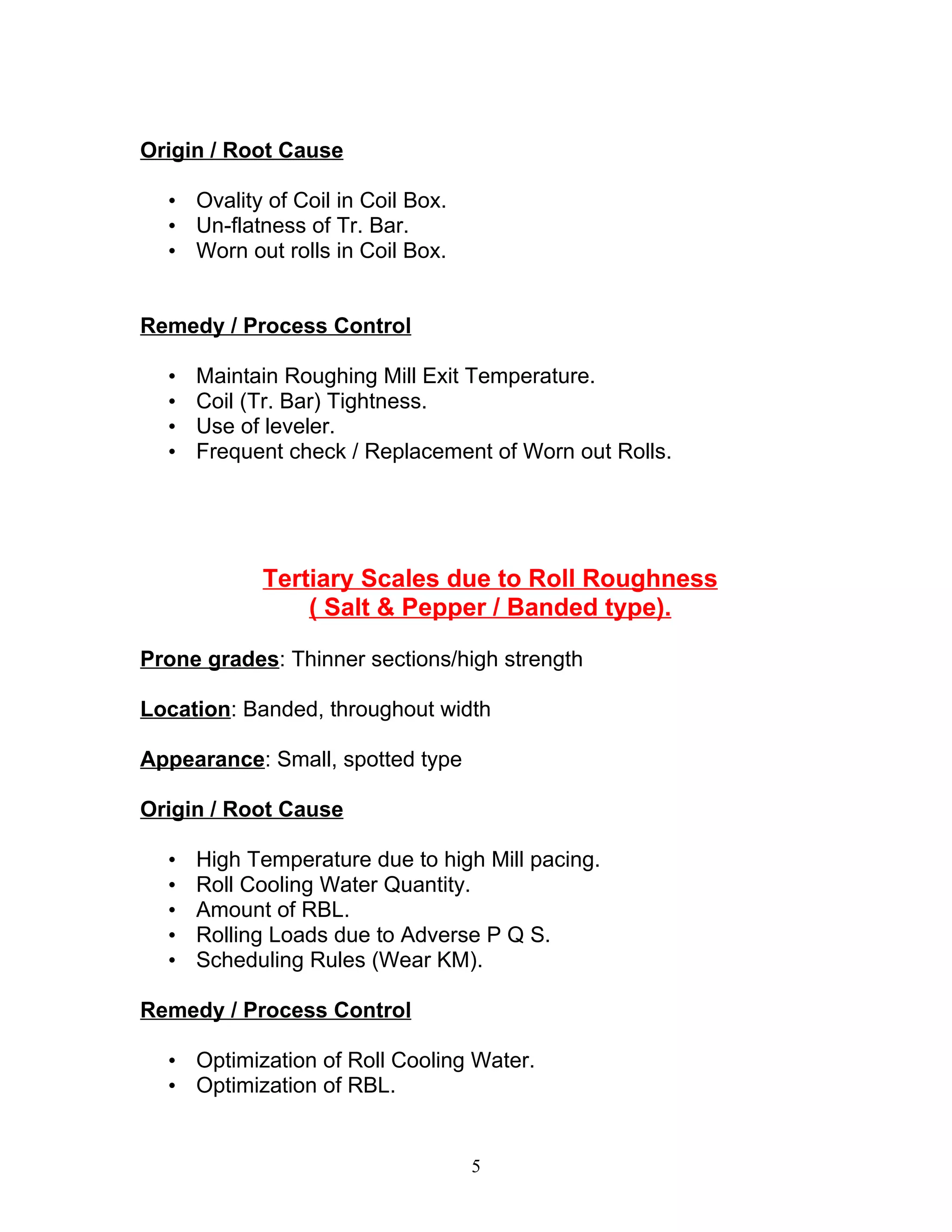 45920321 defects-in-hot-rolled-products1 | PDF