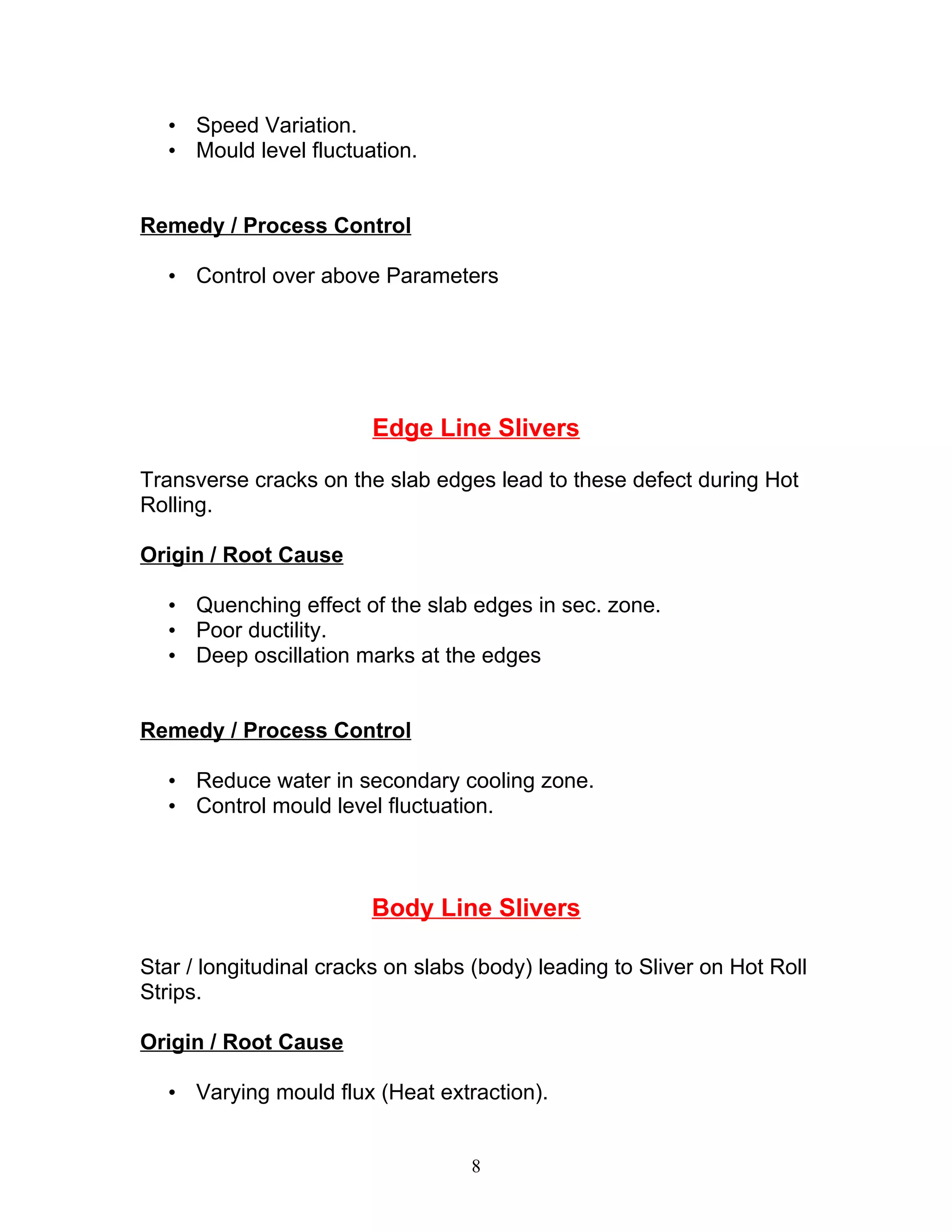 45920321 defects-in-hot-rolled-products1 | PDF