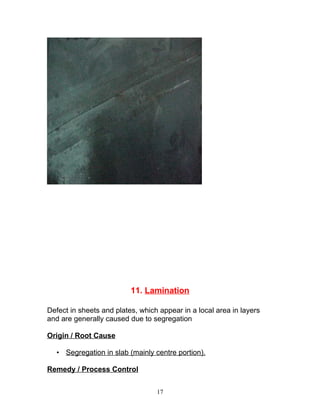 45920321 defects-in-hot-rolled-products1 | PDF