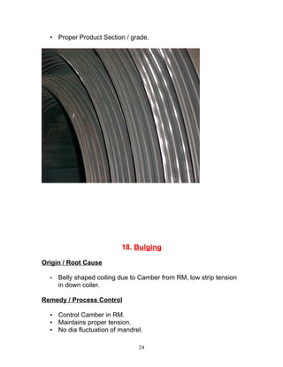 45920321 defects-in-hot-rolled-products1 | PDF