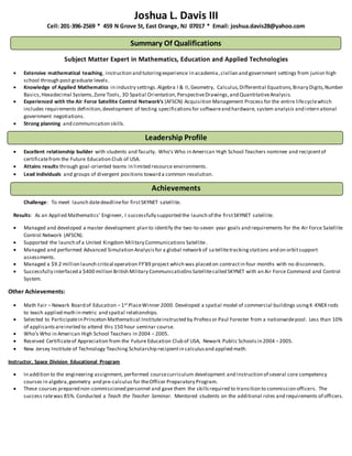 Joshua-Davis-Resume-and-cover-letter | DOCX