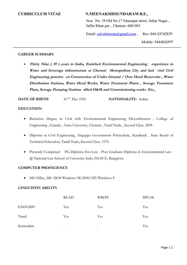 resume oct 2016 | PDF