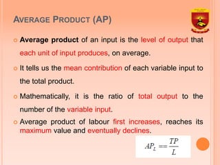 Economy about theory of production and cost | PPTX | Business ...